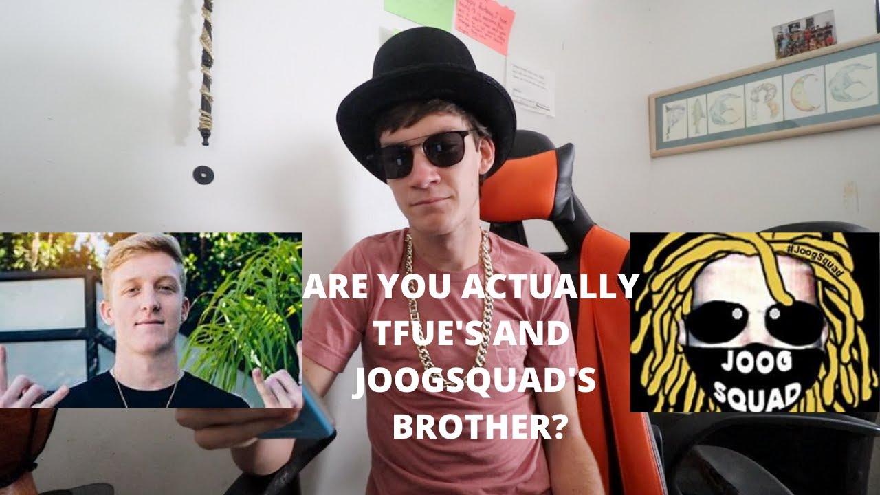 Q&A ARE YOU ACTUALLY TFUE'S AND JOOGSQUAD'S BROTHER? - YouTube