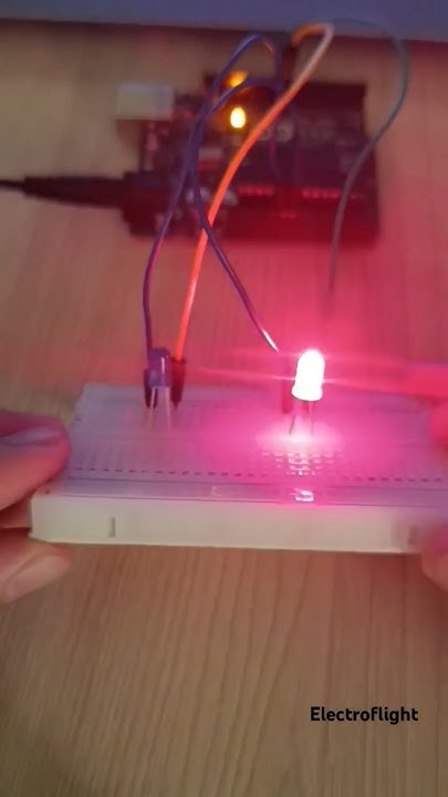 how to make a police light with arduino uno 🚨🚨 #arduino #uno #led # ...
