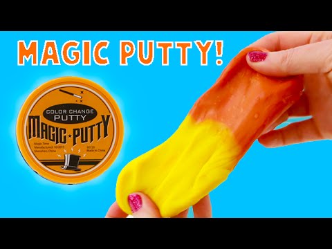 Magic Putty Color Change Toy - The Putty That Changes Color! - YouTube