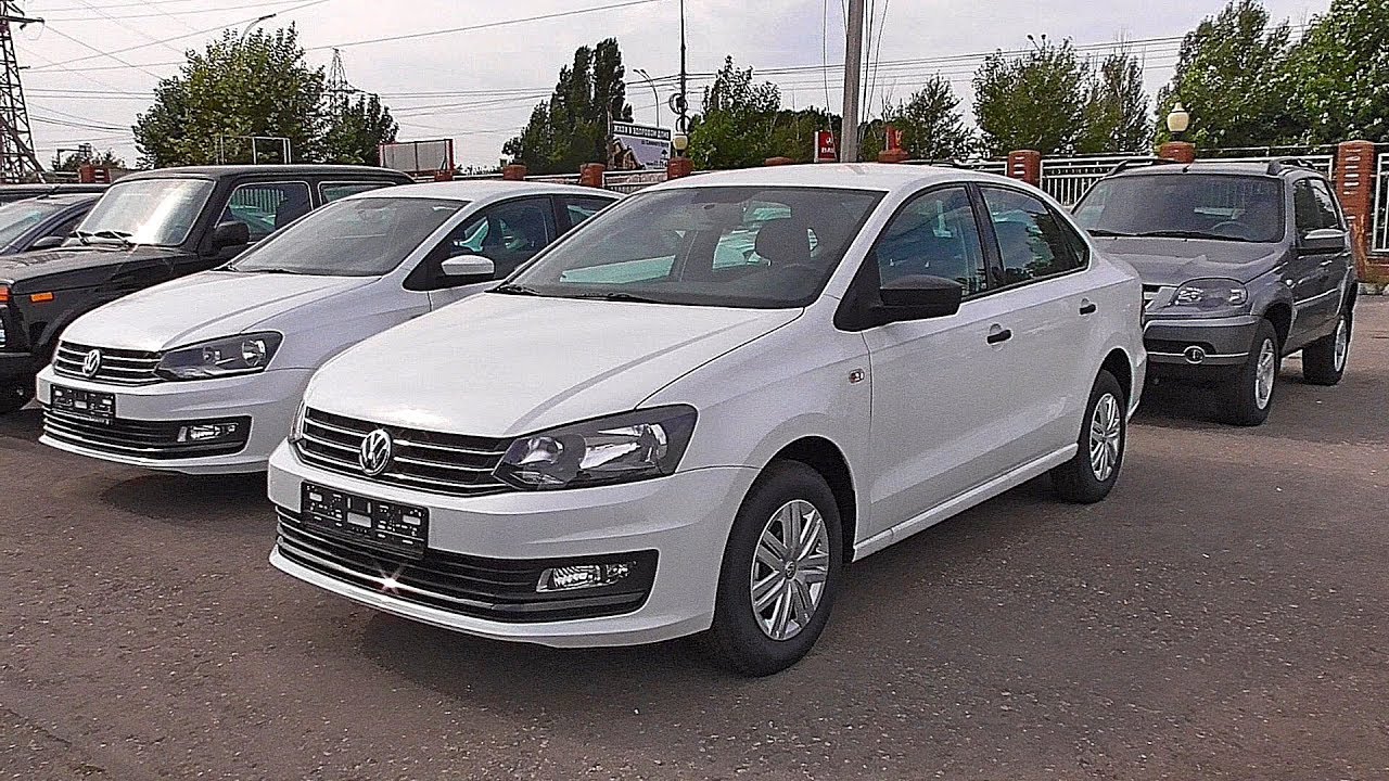 VOLKSWAGEN POLO "TrendLine" - обзор, скидка, акция, все цвета, в ...