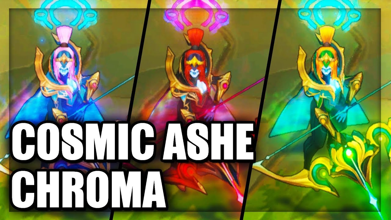Cosmic Queen Ashe League Of Legends Lol Champion Skin
