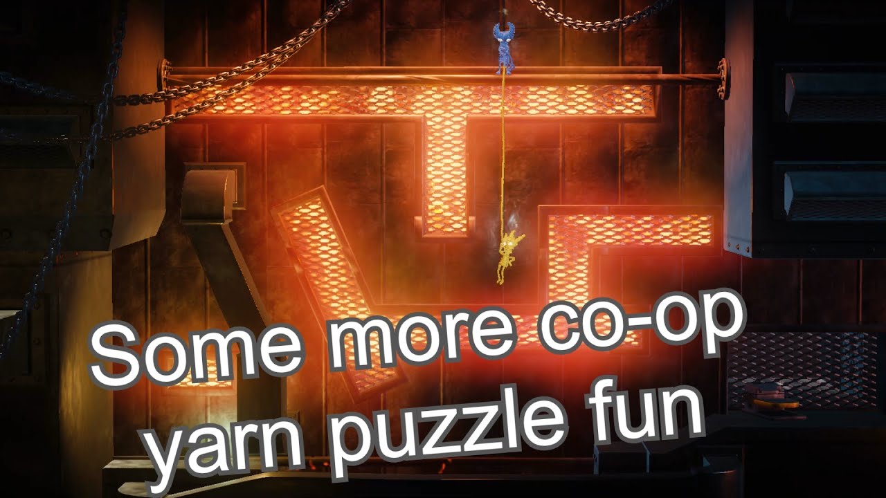 More co-op yarn puzzle fun | Unravel Two on Nintendo Switch Part 3 ...