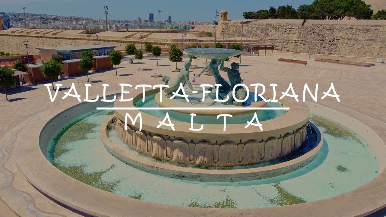 Valletta - Floriana - Malta 2020 - 2.7K Drone video - YouTube