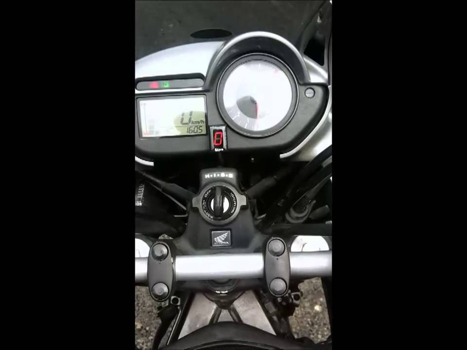 GIPRO installation GEARBOX INDICATOR Transalp XL 700V - YouTube