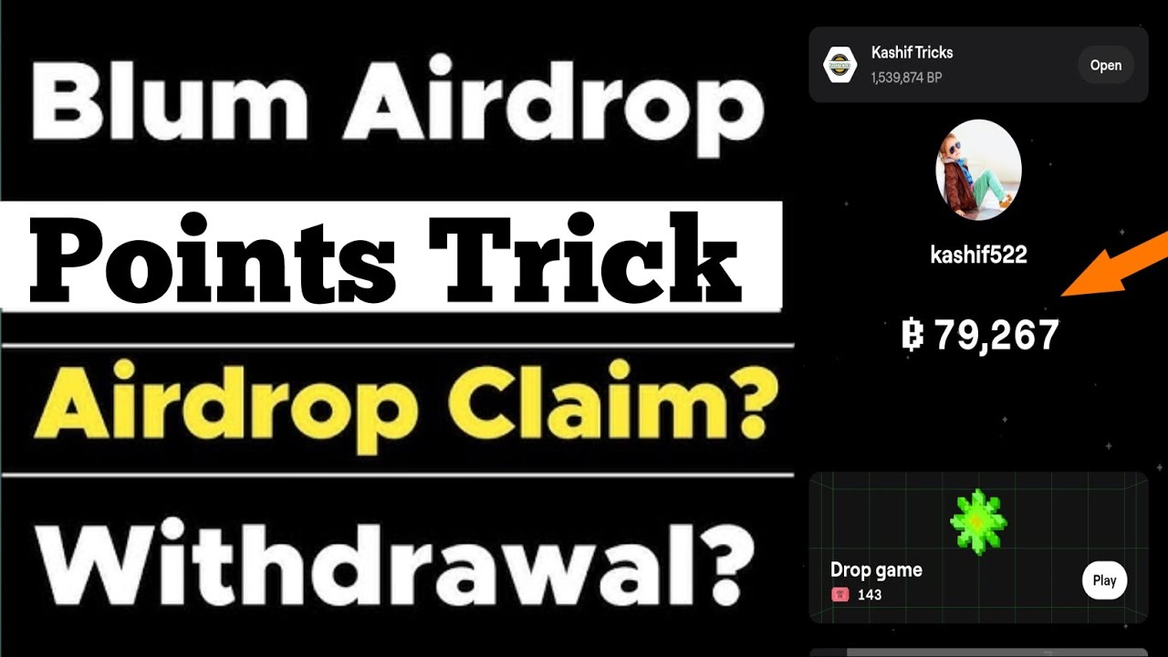 Blum auto Points increase trick | blum airdrop - YouTube