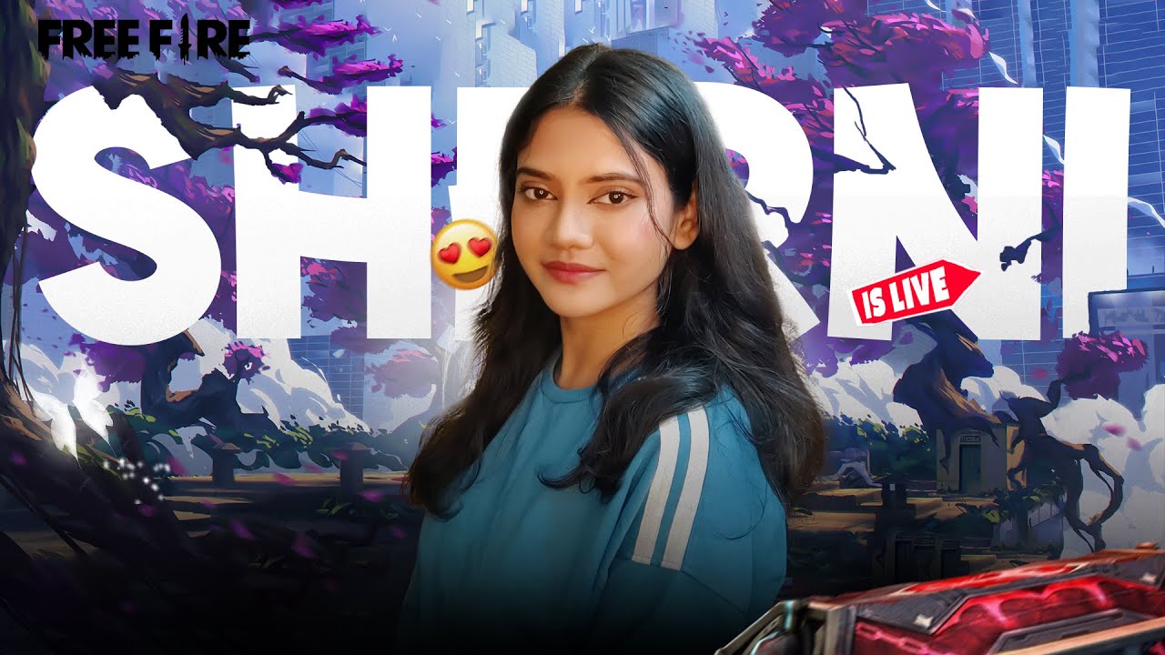 🔴[LIVE] FREE FIRE CHILL STREAM 🌟 | SHERNI FF |#ffgirllive#freefire# ...