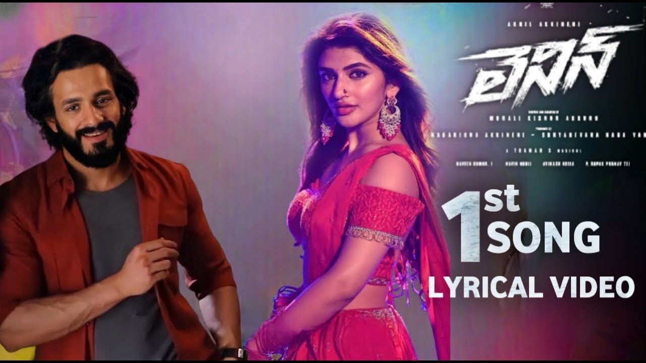 Lenin 1st Song Lyrical Video | Akhil ,Sree Leela , Thaman ,Nagarjuna ...