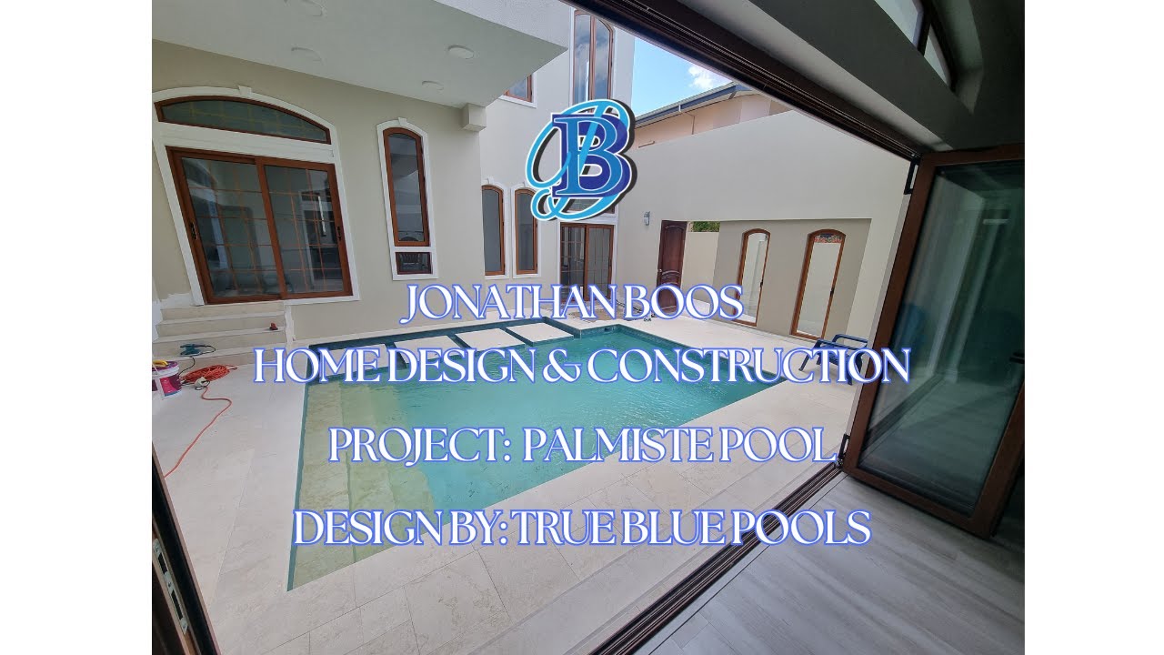 Jonathan Boos Home Design & Construction - Palmiste Pool - YouTube
