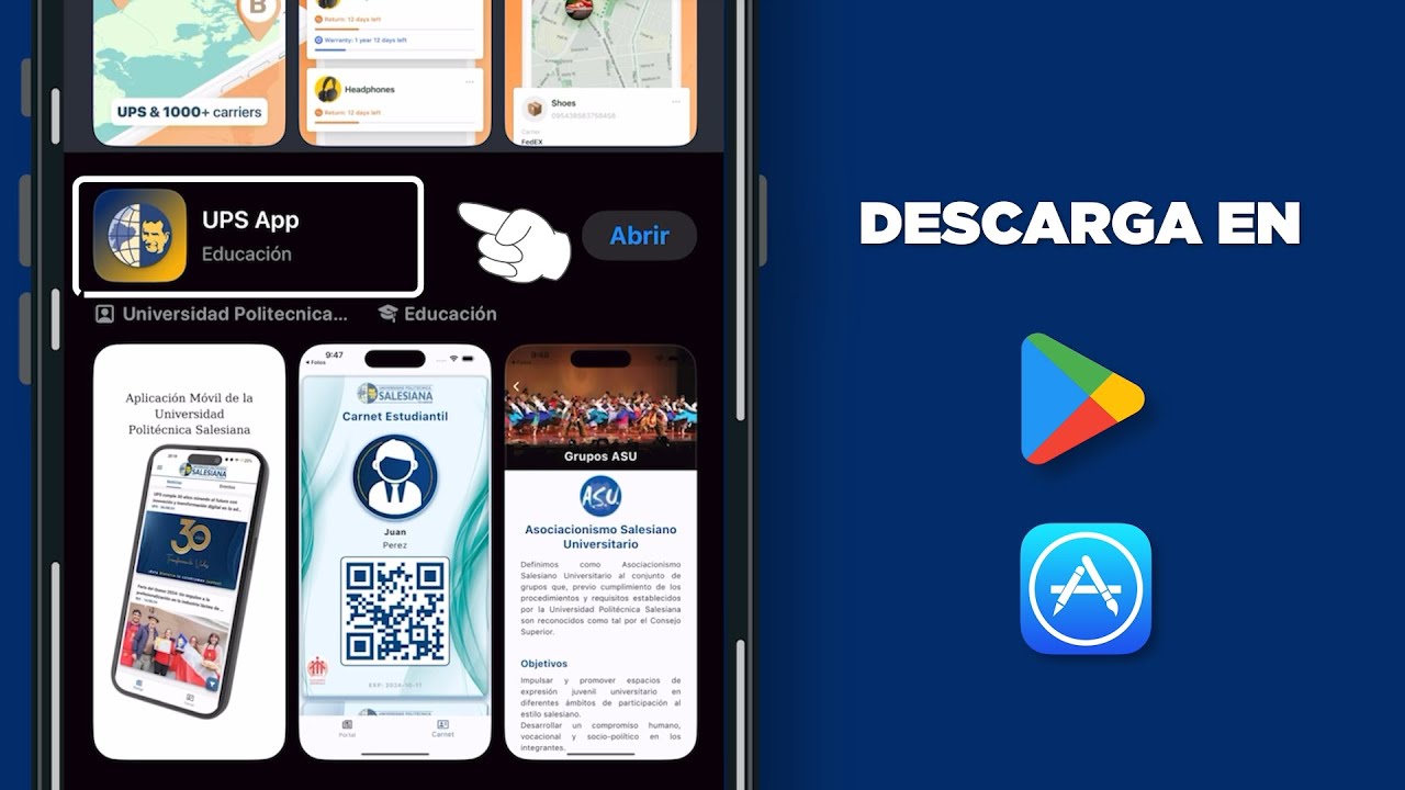 Descarga la aplicación oficial de la UPS y accede a todos los servicios ...