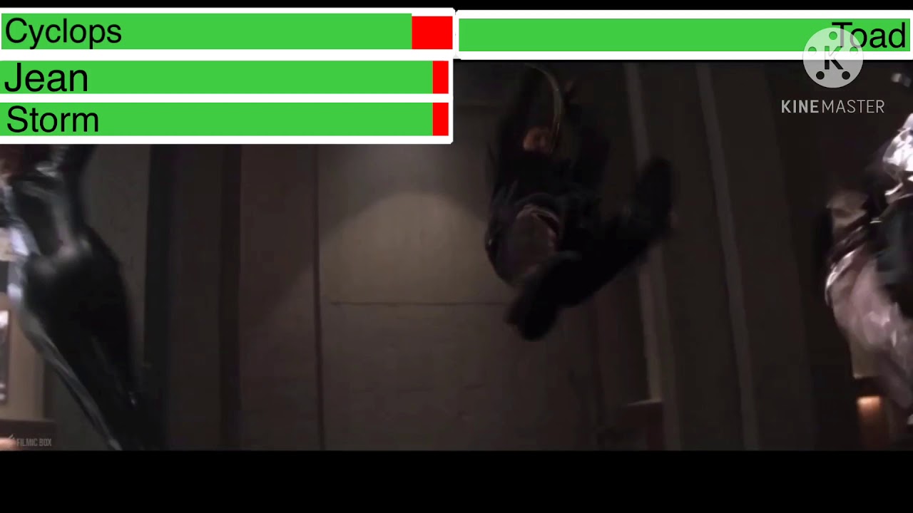 Cyclops, Jean and Storm VS Toad with healthbars - YouTube