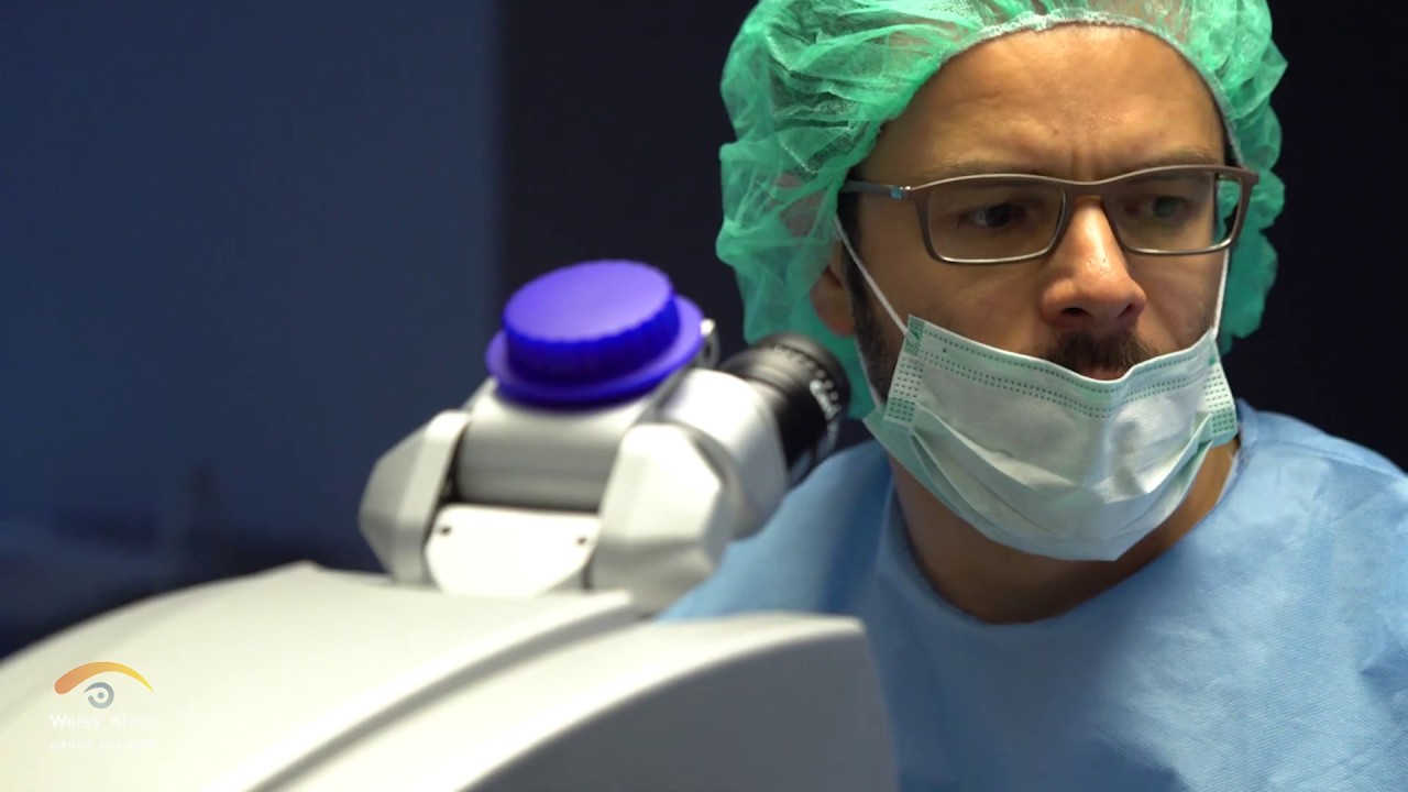 Laserowa korekcja wady wzroku - Weiss Klinik - YouTube