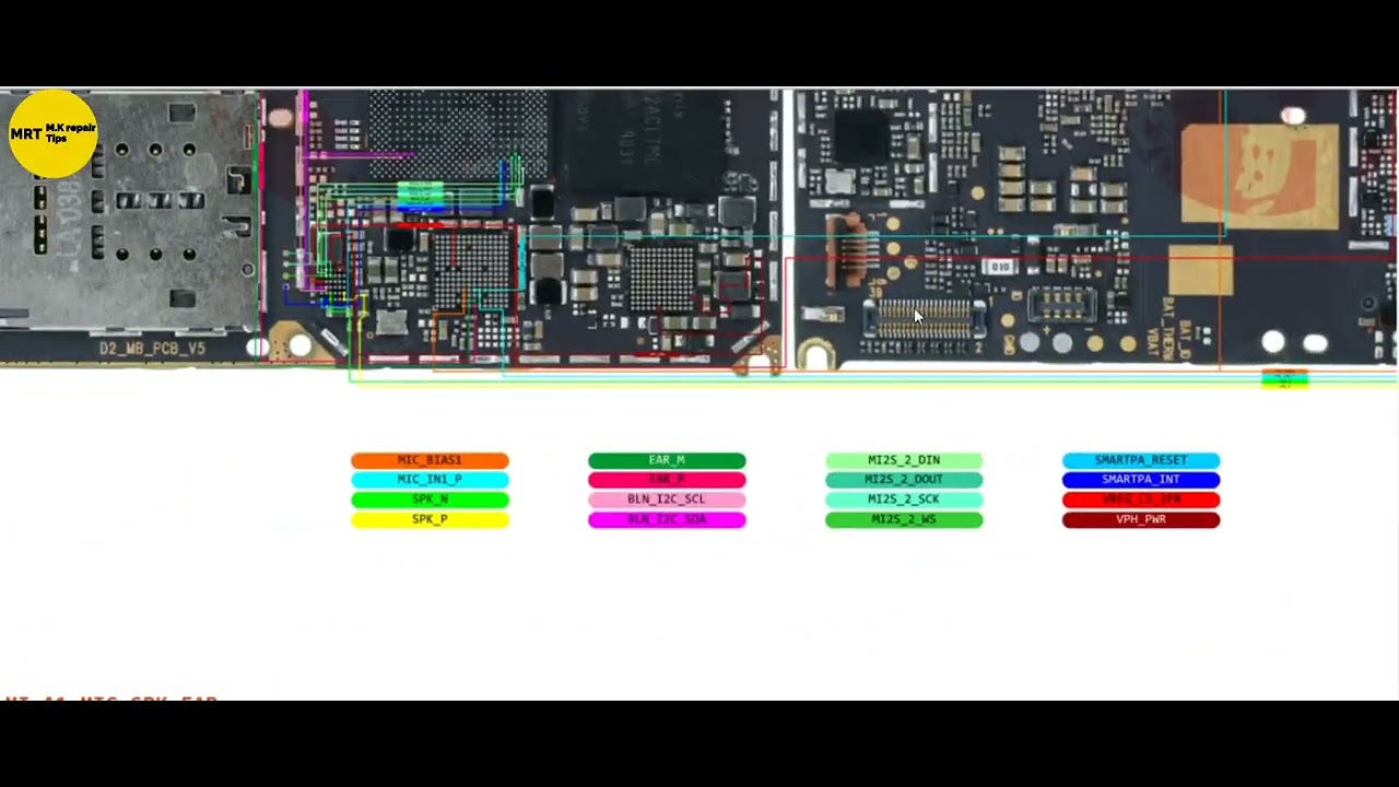 Mi A1 Mic, Ringger, Speaker Solution, Audio Diagram, Audio Ways 💯 ...