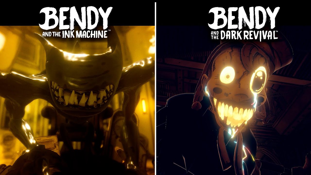 INK Machine VS Dark Revival - Fiinal Boss Fight (Bendy Gameplay) - YouTube