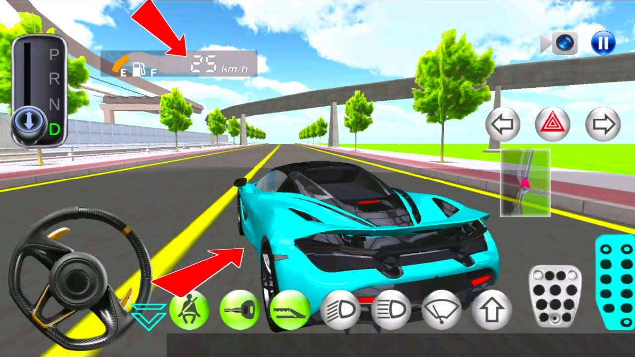 New Kia Supercar Maclaren Driving Practice - 3D Driving Class Simulator ...