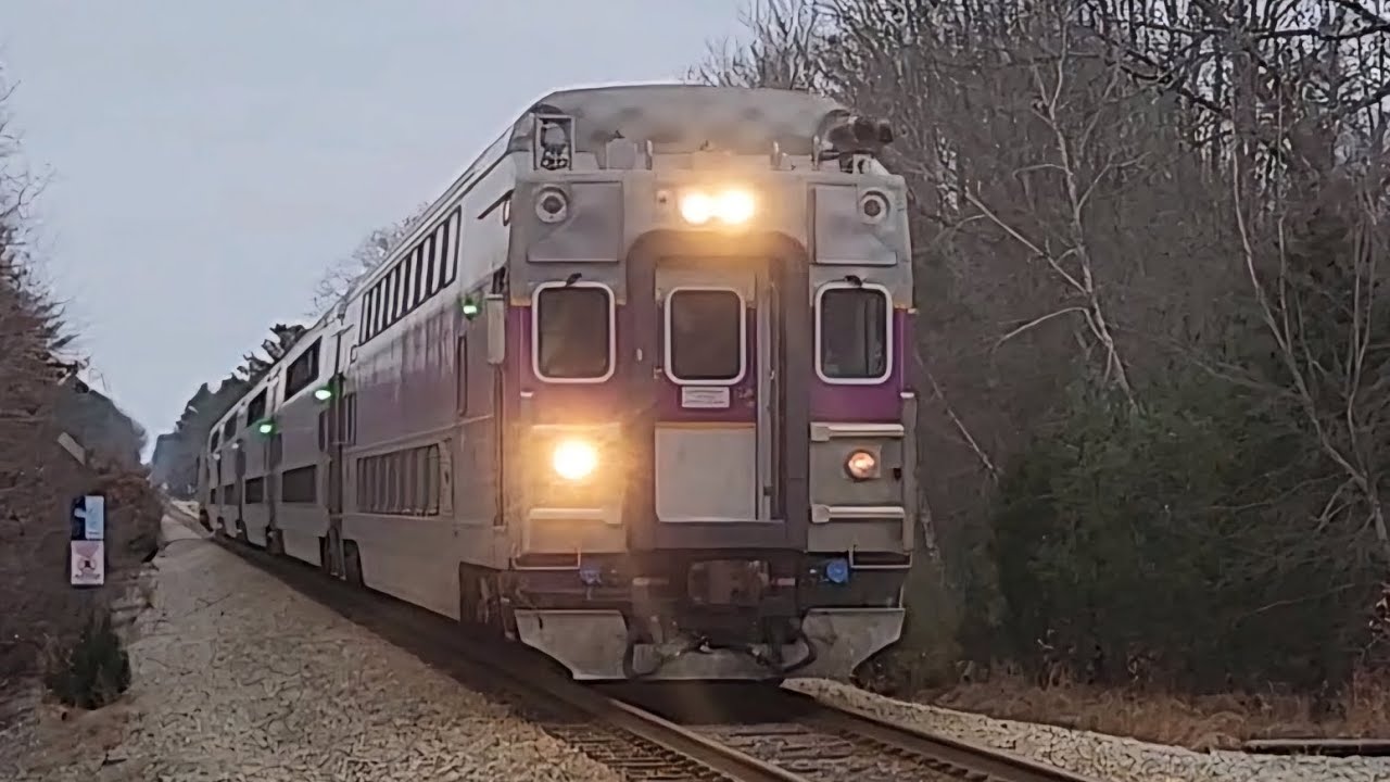 MBTA Kingston Line | Inbound and Outbound - YouTube