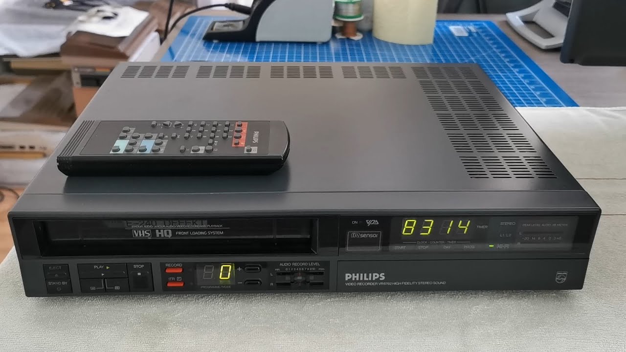 VHS Philips VR6762 - YouTube