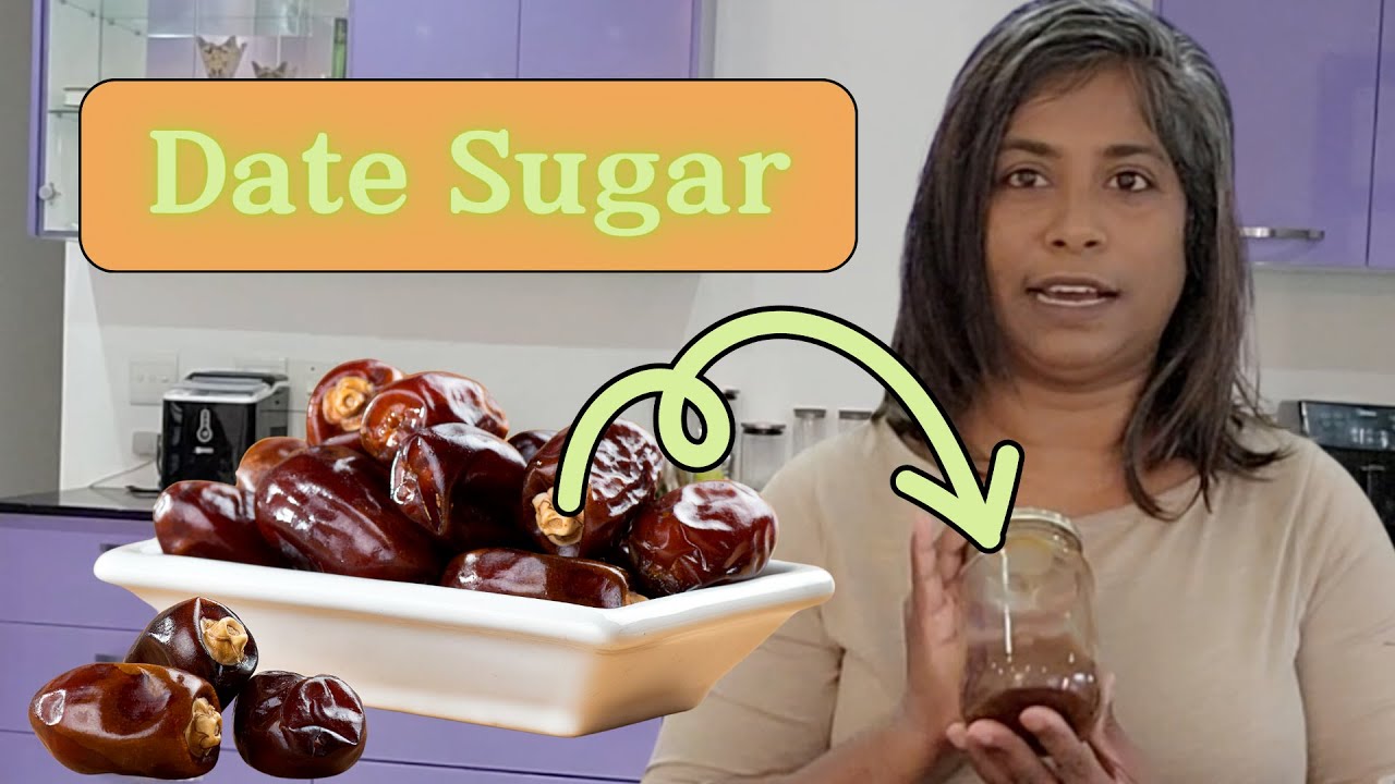 How To Make A Natural Sweetener | Date Paste - YouTube
