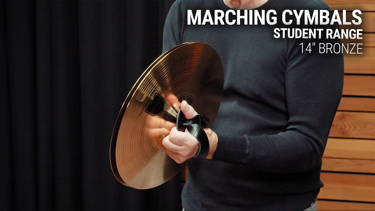 Marching Cymbals 14" Student Range Bronze (MA-BZ-14M) - YouTube
