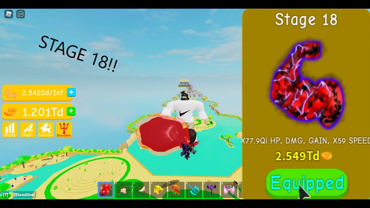 FINALLY getting stage 18! (lifting simulator) - YouTube