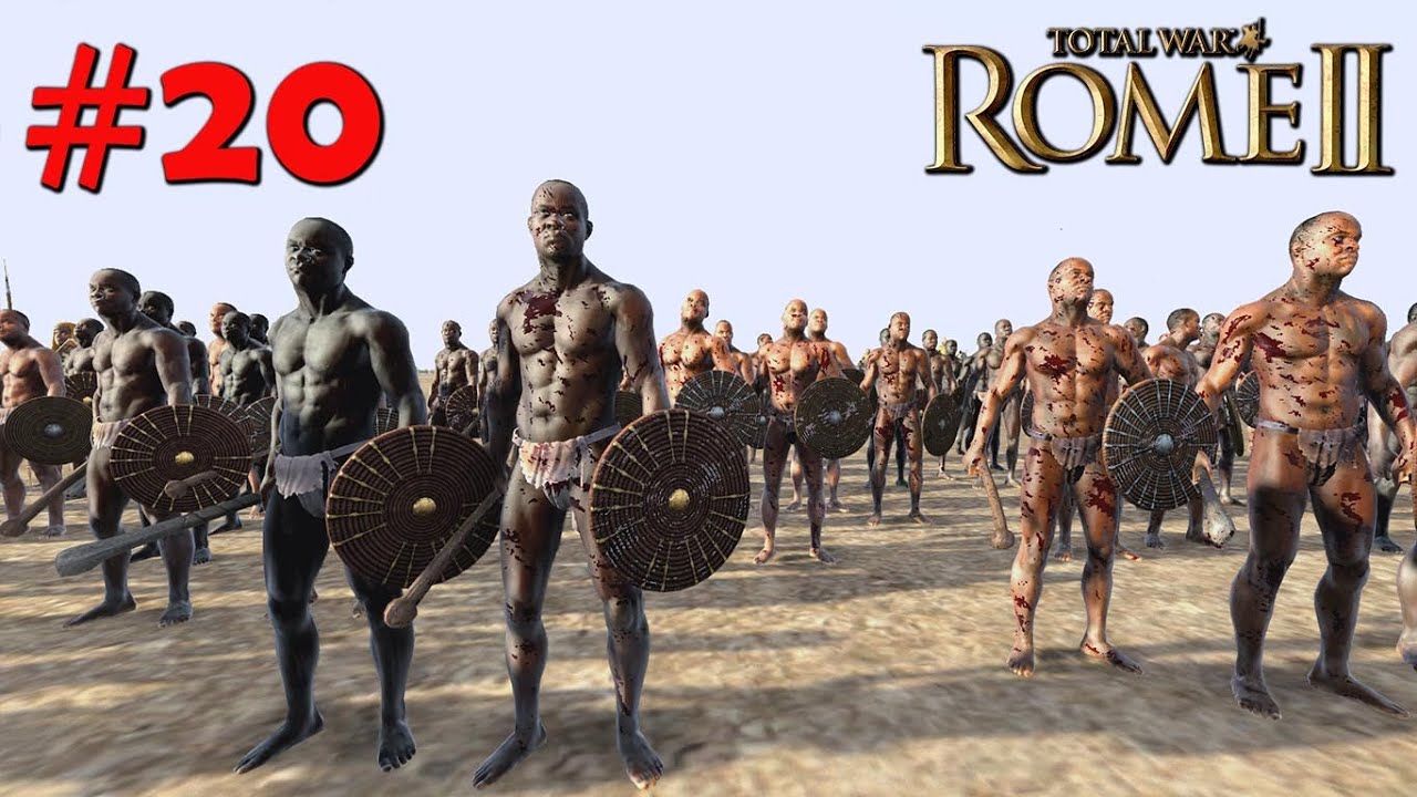 Melawan Pasukan Bersenjata Panjang dan Kuat! | Asupan Total War Rome 2 #20 - YouTube
