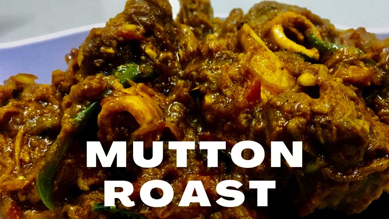 MUTTON ROAST | KERALA STYLE MUTTON ROAST | DAILY BRUNCH - YouTube