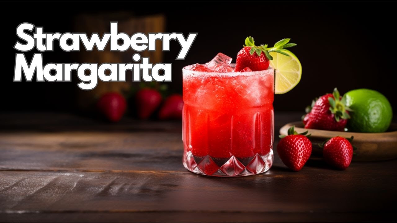 Strawberry Margarita Recipe | Easy Cocktail Tutorial - YouTube
