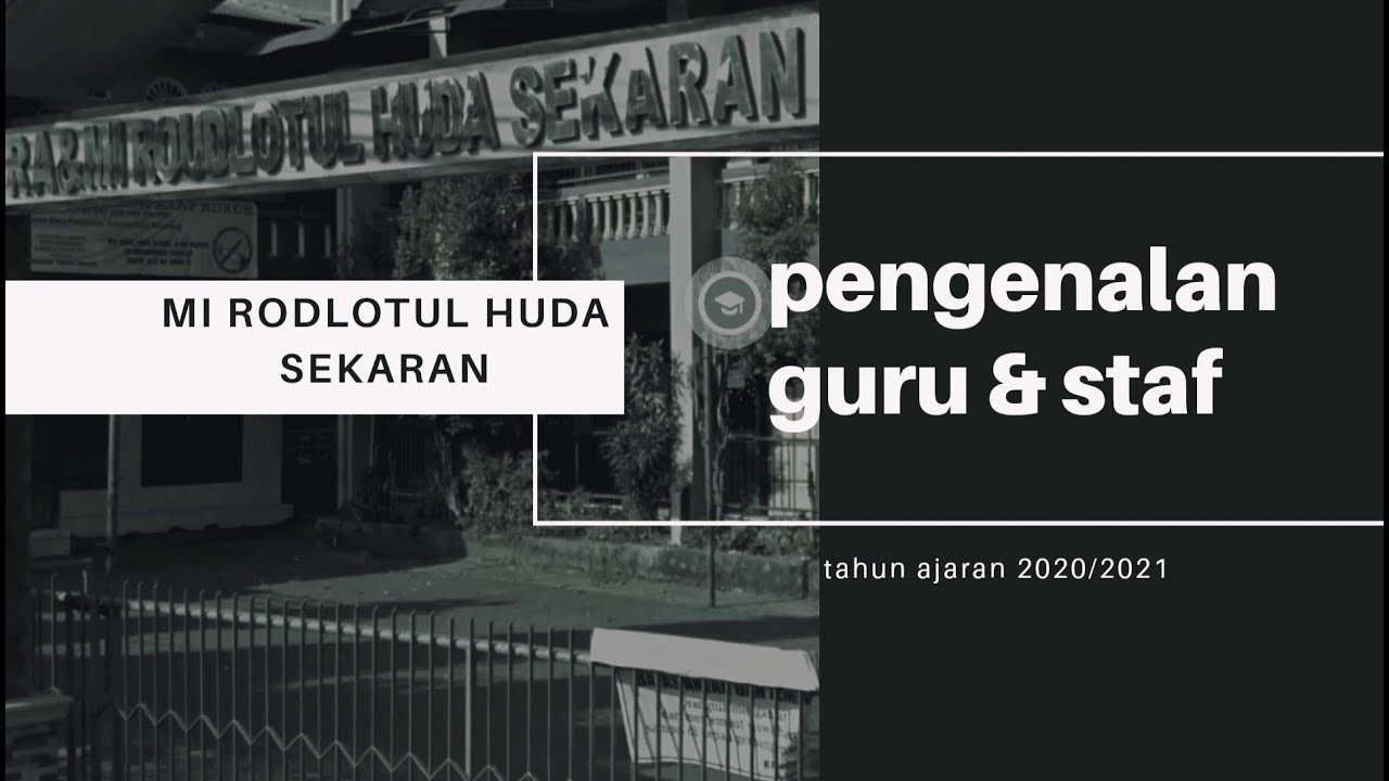 Video perkenalan guru MI Roudlotul Huda 2020/2021 - YouTube