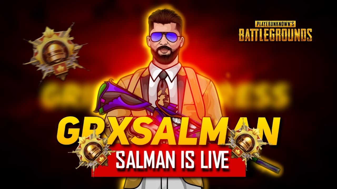 GR SALMAN is Live | Pubg Mobile Live Stream - YouTube