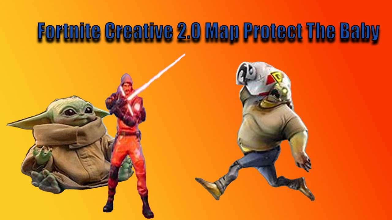 Fortnite Star Wars: Protect the Baby Yoda - YouTube