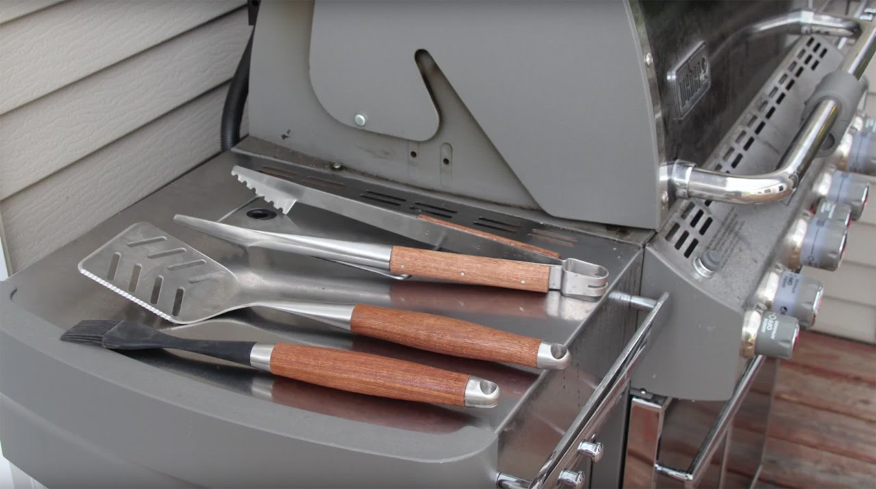 DIY BBQ Grill Tools | Glass Impressions - YouTube