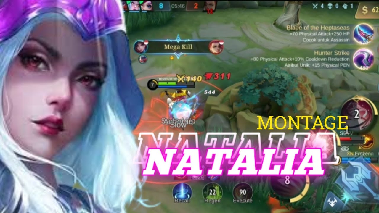 MONTAGE NATALIA #5. [MOBILE LEGEND]. - YouTube