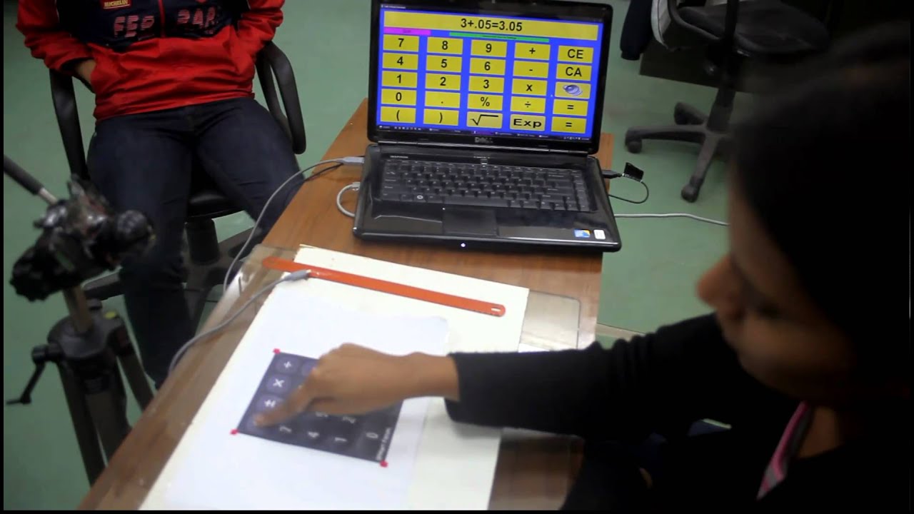 Paper Keypad demo: Calculator - YouTube