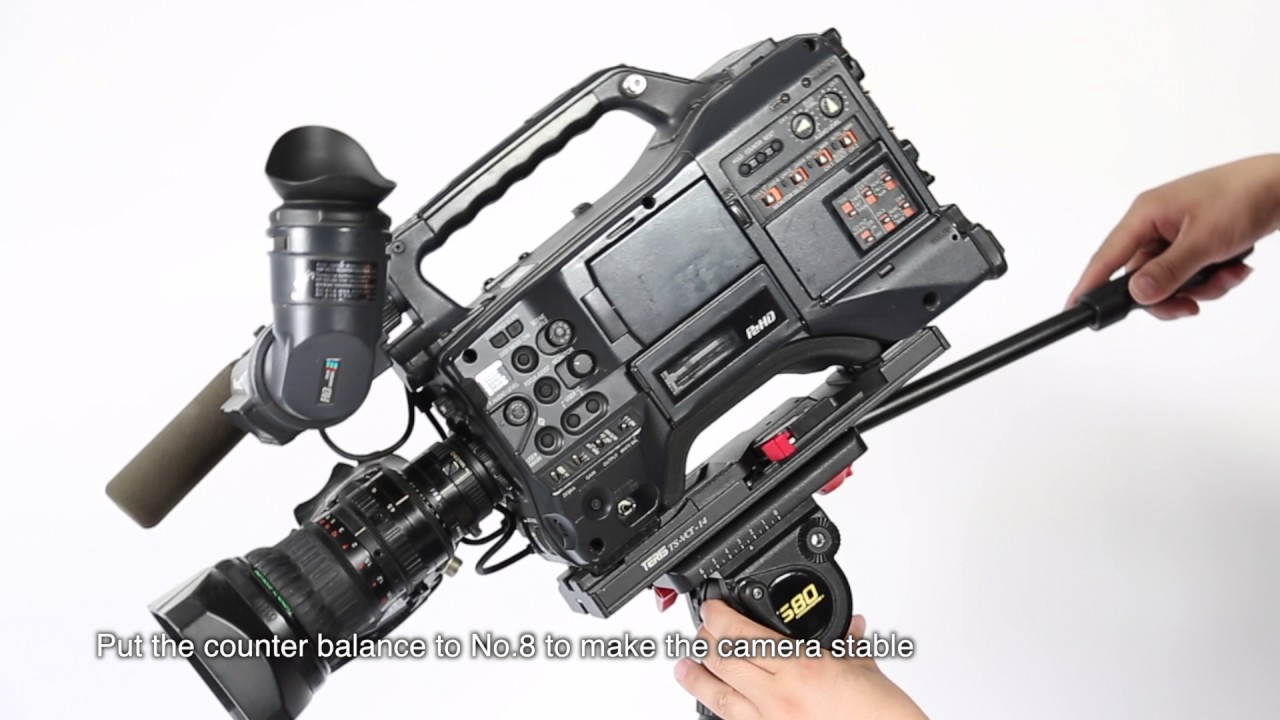 Video tripod TS80CF For APX-303 Camera - YouTube