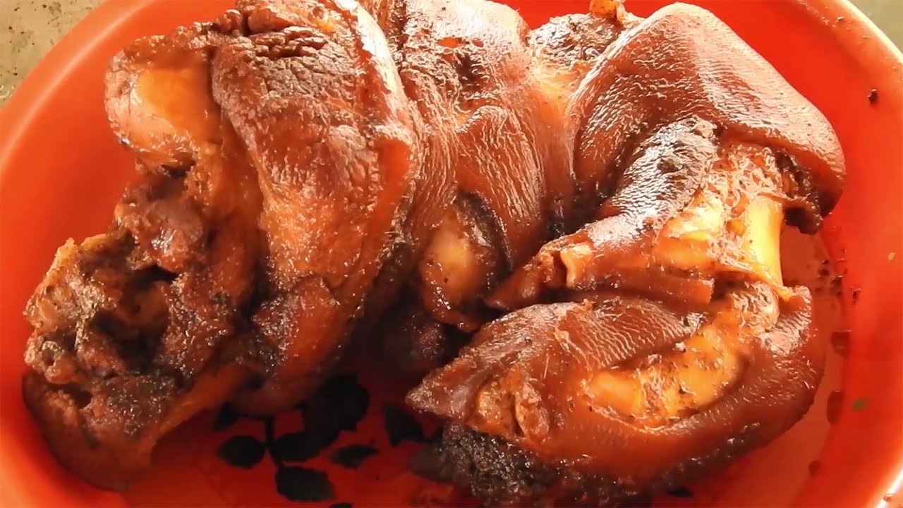 Pig Leg Cooking Show - YouTube