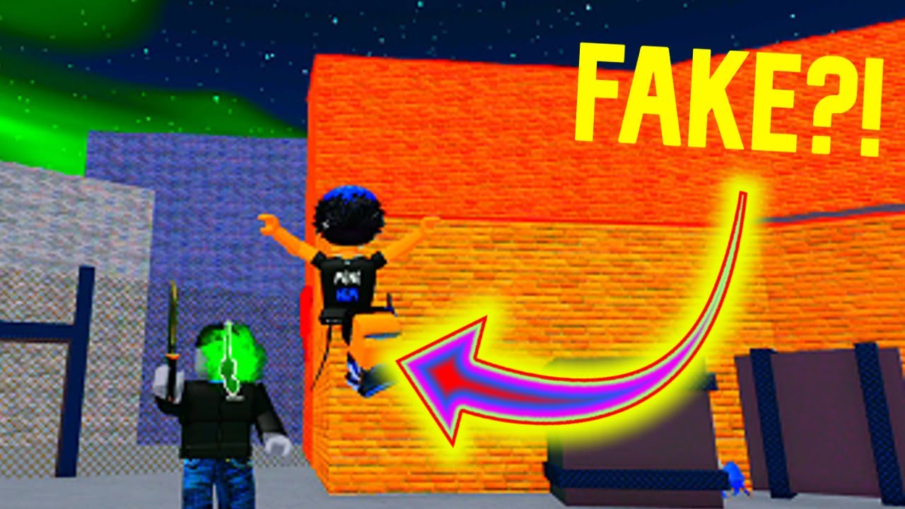 BEATING CAMPERS In FAKE MM2 *funny* (Murder Mystery 2) - YouTube