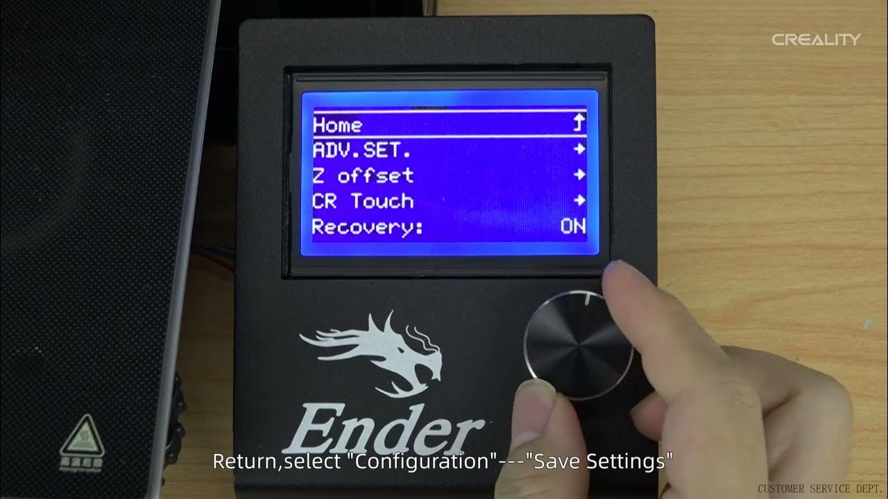 Service tutorial Ender - 3 Neo leveling and printing - YouTube