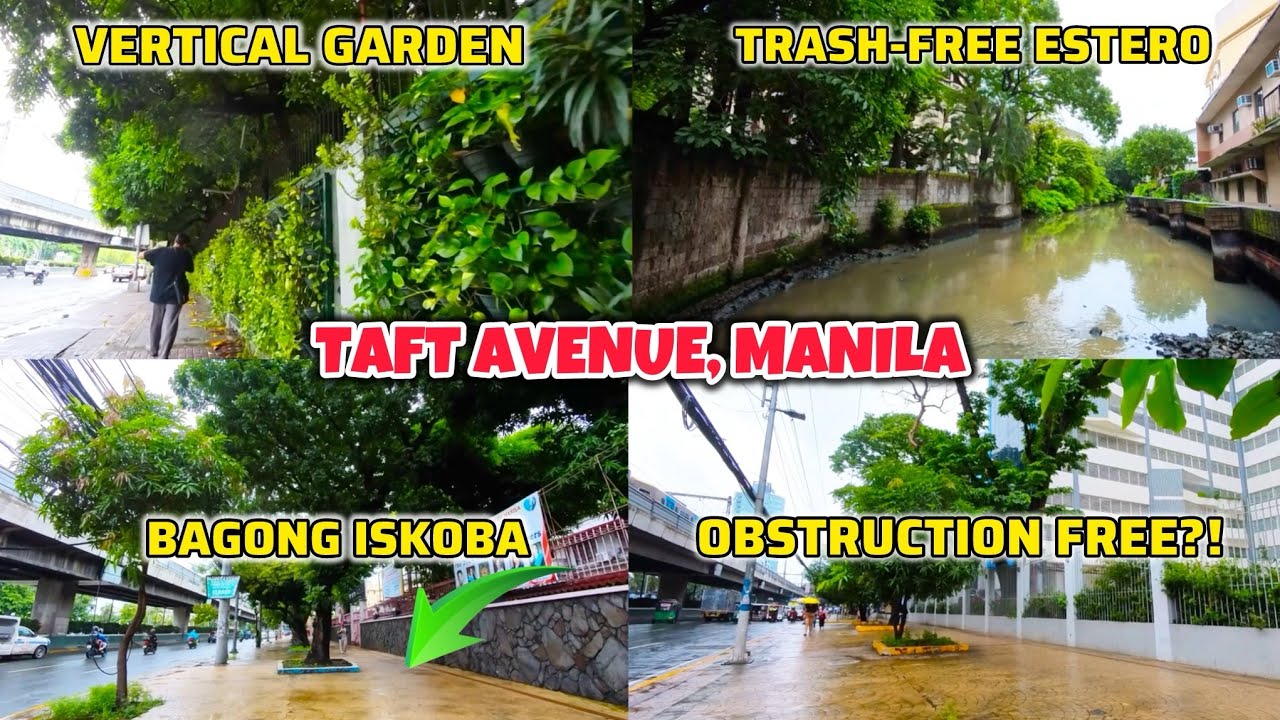 TRASH-FREE ESTERO AT BAGONG ISKOBA SA TAFT AVENUE! - YouTube