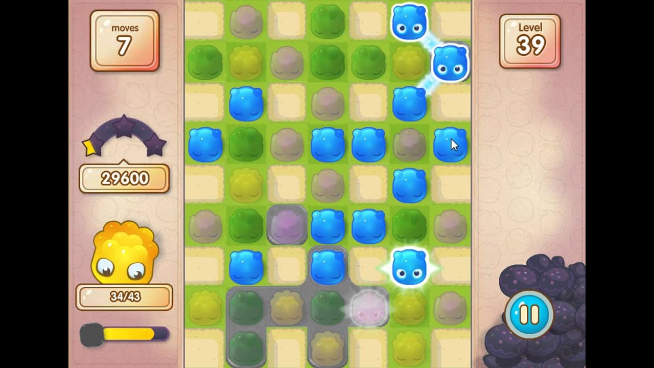 Jelly Splash Level 39 - YouTube