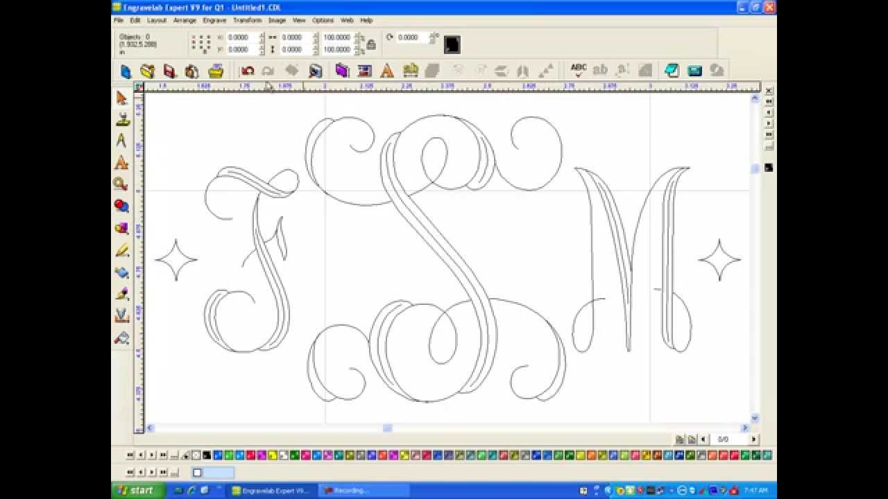 EngraveLab Training adding a vef font to Fonts and to Group - YouTube