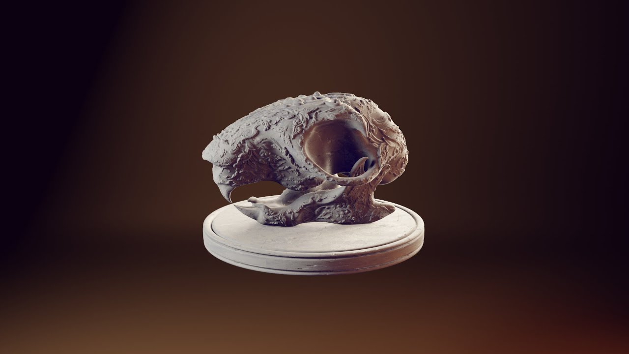 Decorative Bones | Sculpting Timelapse | Sculptjanuary 2021 | Day 24 ...