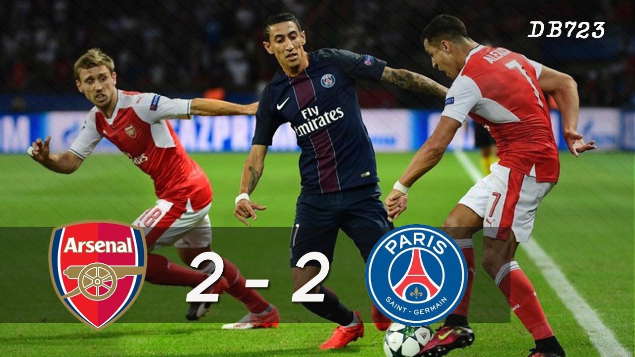 Arsenal vs PSG 2 2 Highlight 23 Nov 2016 - YouTube