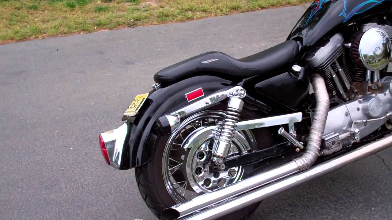 1995 Sportster 1200C - YouTube