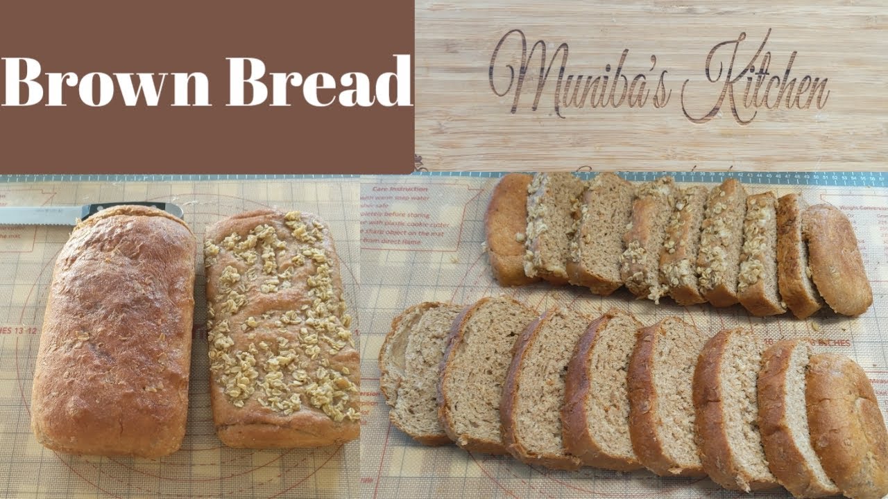 Brown Bread Recipe | Whole Wheat Bread | Healthy Recipies |Double Roti ...