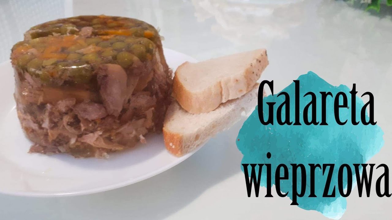 Galareta mięsna oraz smalec wiejski - YouTube