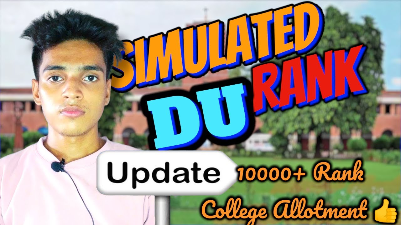 SAFE CUET RANK 🤗Simulated Safe Rank for Delhi University || College ...