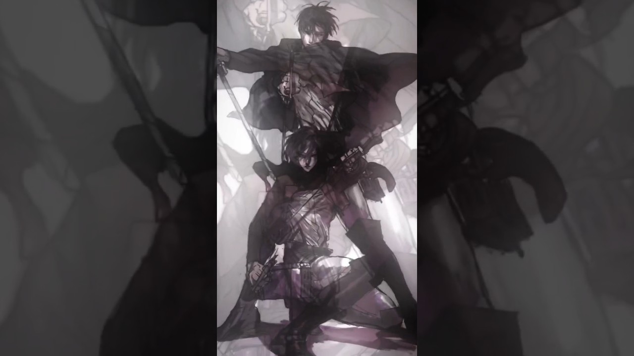 duo ackerman #aot #attackontitan #attackontitanedit #mikasaackerman # ...