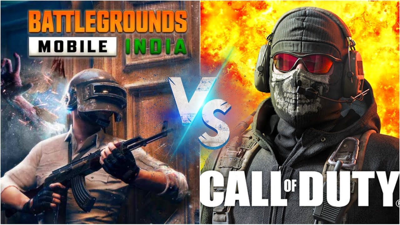 BATTLEGROUND MOBILE INDIA VS CALL OF DUTY MOBILE || BGMI VS CODM || TDM ...