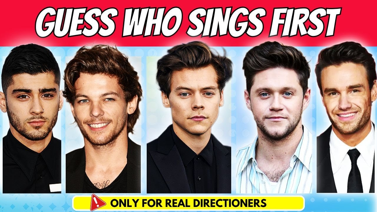WHO SINGS FIRST? - One Direction Quiz | QUIZ WAVEZ - YouTube