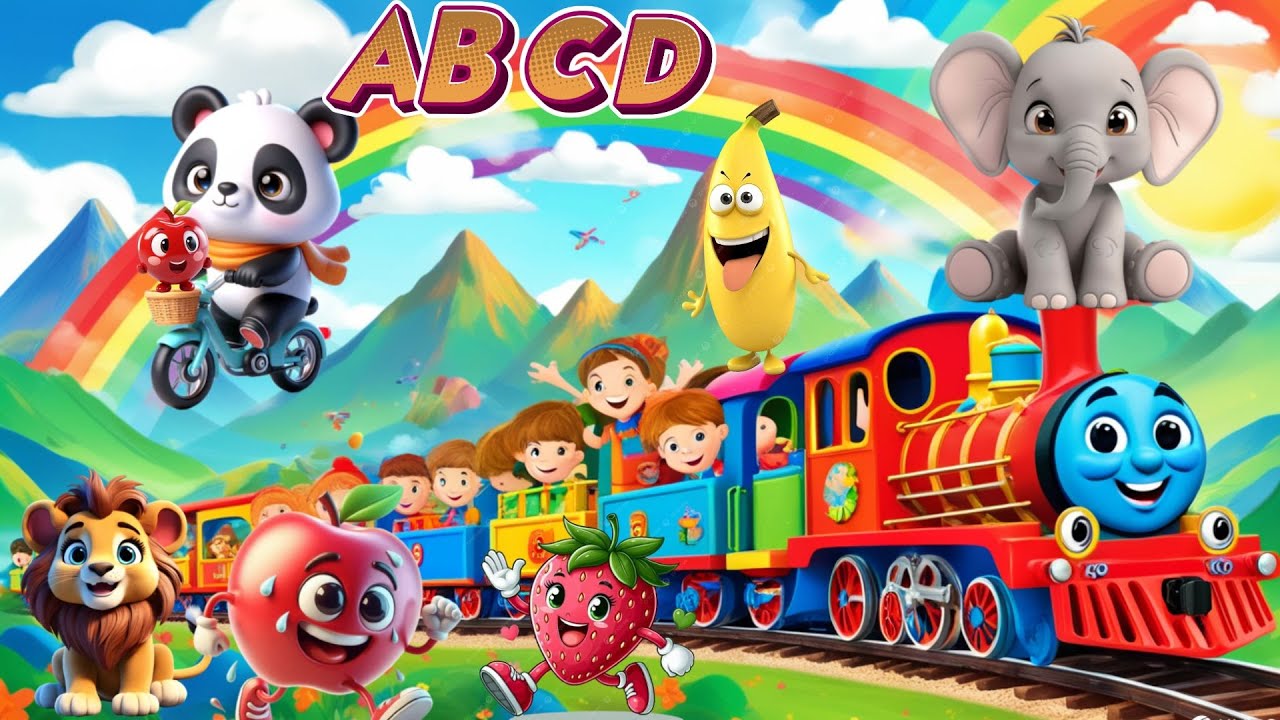 ABC Phonics Song for Kids 🍎 Fun & Easy Way to Learn the Alphabet - ABCD ...