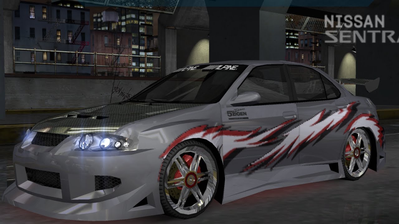 Need for Speed: Underground - Nissan Sentra - Car Build - YouTube